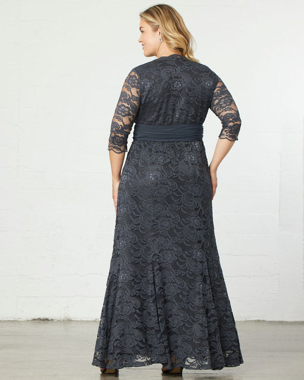 Screen Siren Lace Evening Gown – PlusbyDesign.com